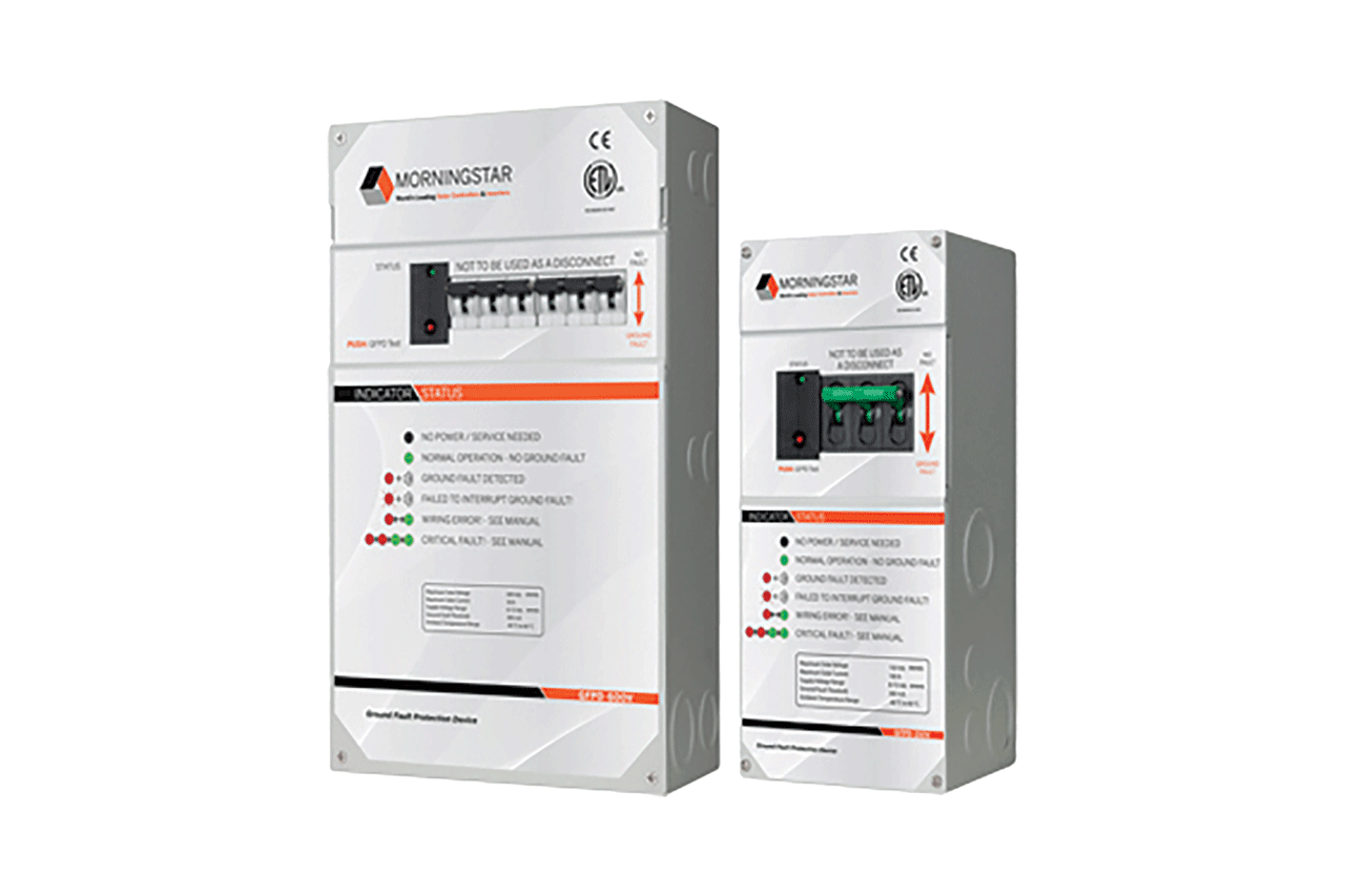 GFPD - GROUND FAULT PROTECTION MORNINGSTAR® - Uflex Divisione Energia