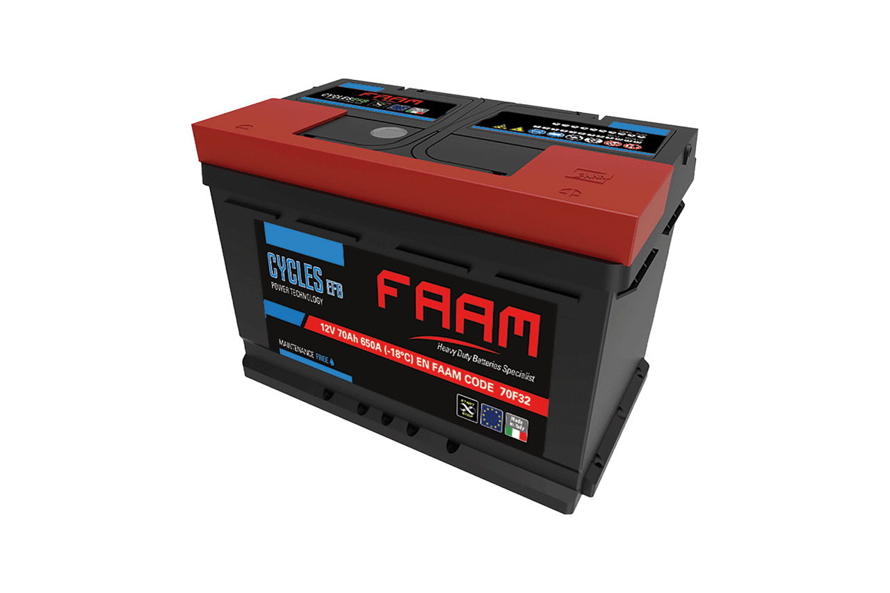 FAAM® BATTERIES - CYCLES SERIES - Uflex Divisione Energia